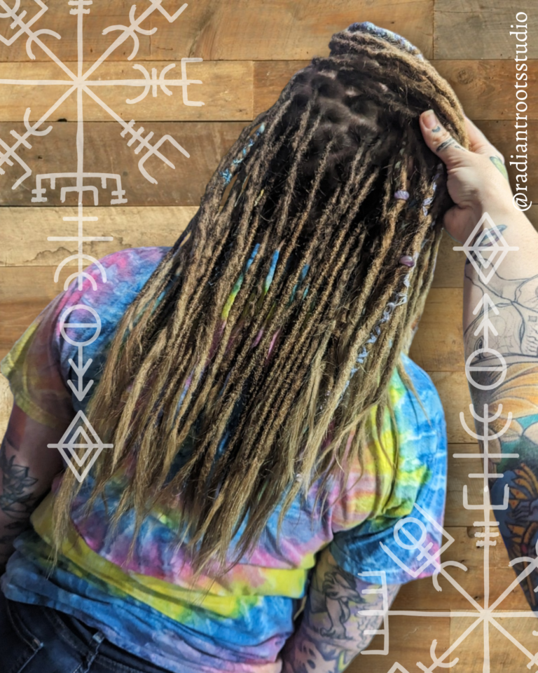 Permanent Dreadlock Extensions - Radiant Roots